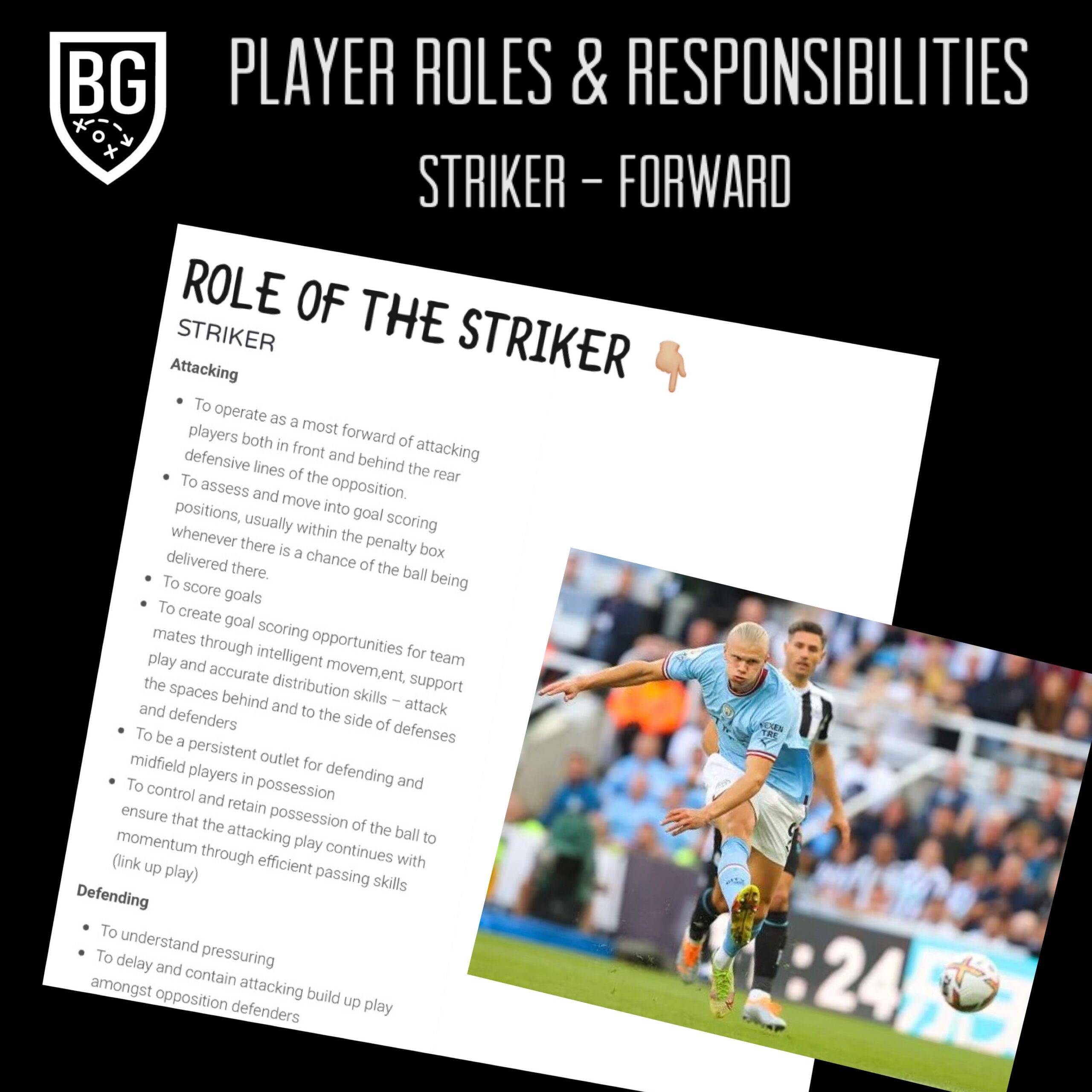 Strikers / Forwards - Boys and men’s - Bill Gill Football Coaching